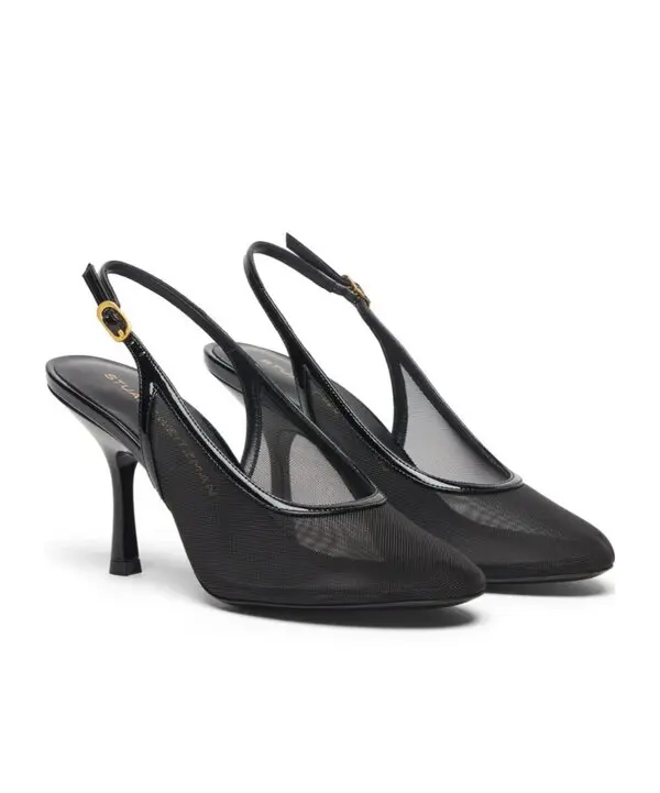 STUART WEITZMAN Bareitall Slingback 85 - Black