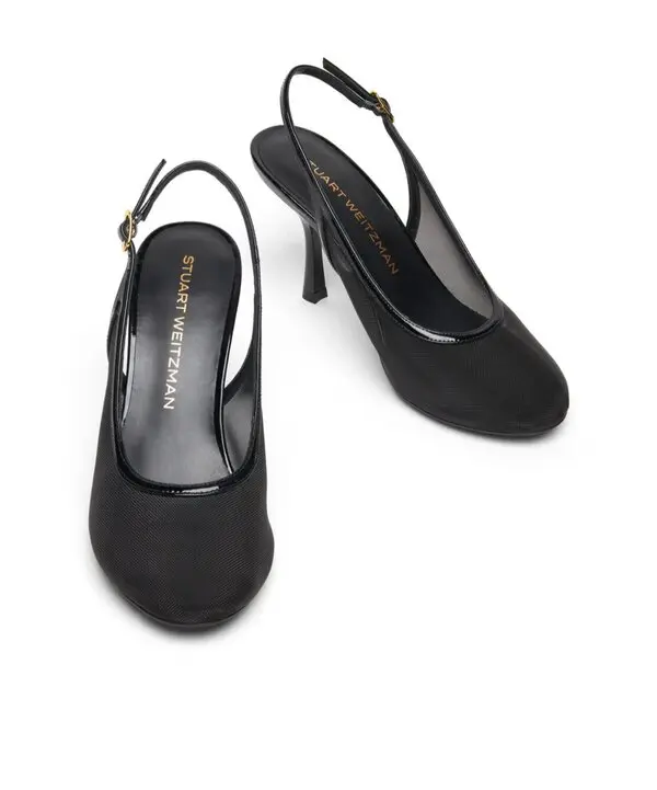 STUART WEITZMAN Bareitall Slingback 85 - Black