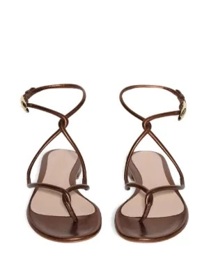 GIANVITO ROSSI Mamba Thong Strap Sandals