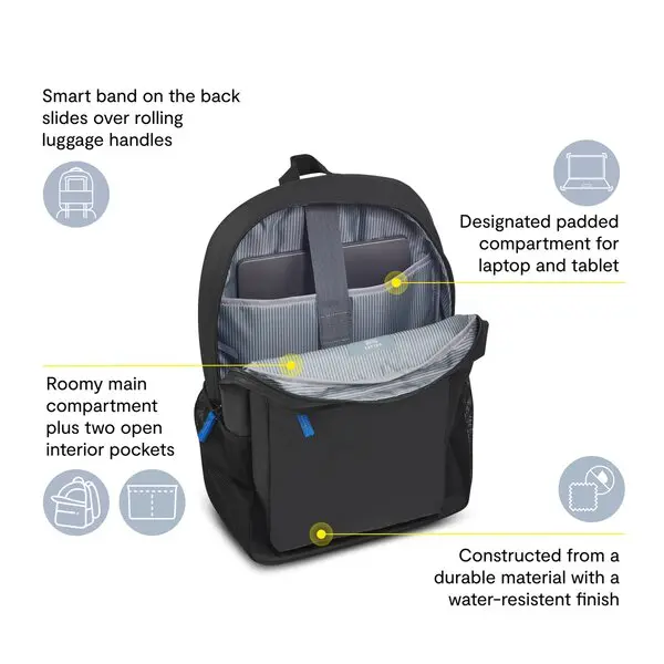 DELSEY PARIS Kevin Backpack - Black