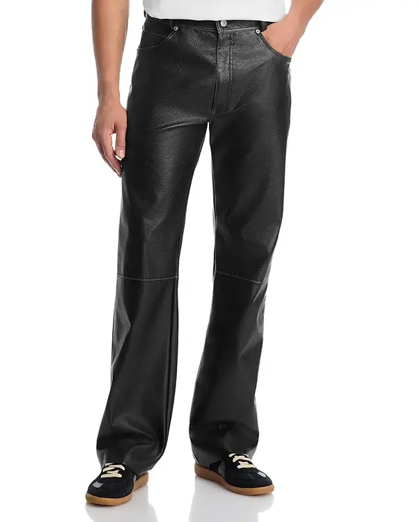 MAISON MARGIELA Straight Fit Coated Jeans