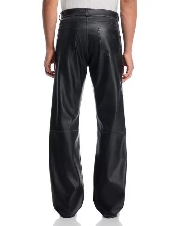 MAISON MARGIELA Straight Fit Coated Jeans