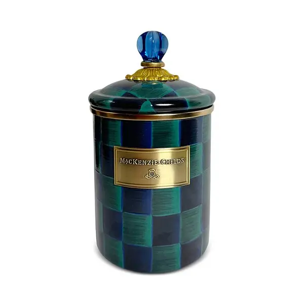 MACKENZIE-CHILDS Check Medium Canister