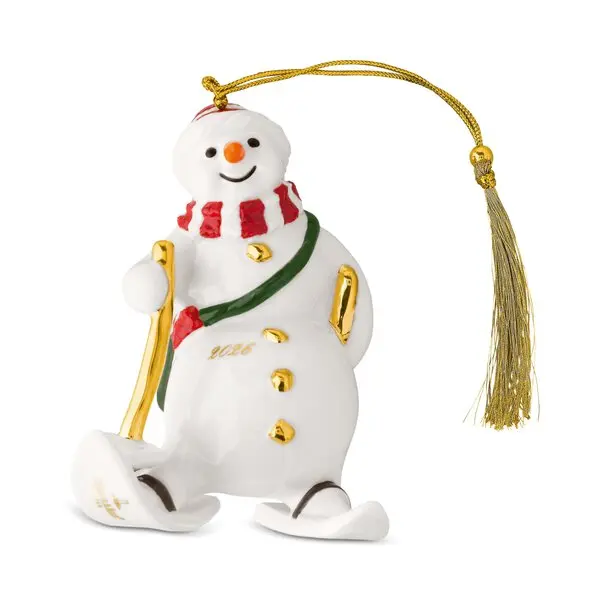 VILLEROY & BOCH Christmas Classics 2026 Snowman Ornament