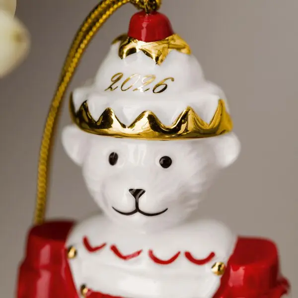 VILLEROY & BOCH Christmas Classics 2026 Teddy Nutcracker Ornament