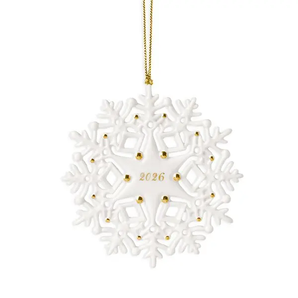 VILLEROY & BOCH Christmas Classics 2026 Snowflake Ornament