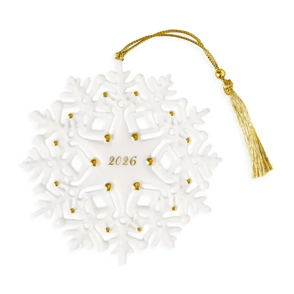 VILLEROY & BOCH Christmas Classics 2026 Snowflake Ornament