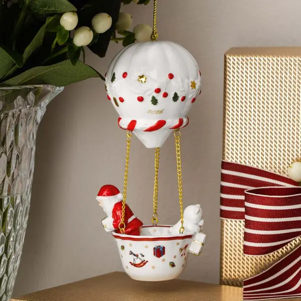 VILLEROY & BOCH Christmas Classics 2026 Hot Air Balloon Ornament