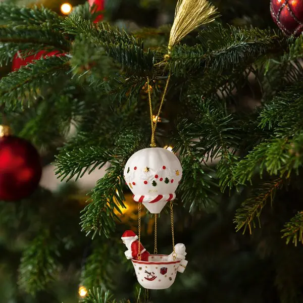 VILLEROY & BOCH Christmas Classics 2026 Hot Air Balloon Ornament
