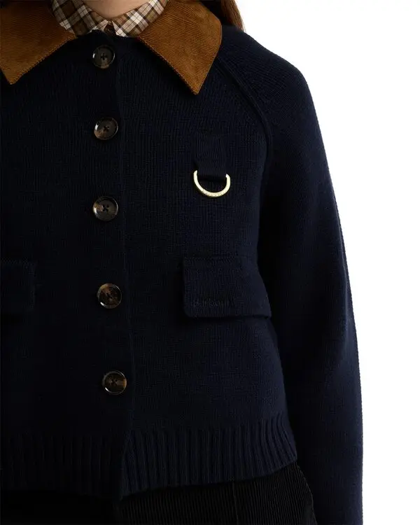 Barbour Alverstone Knitted Cardigan Jacket