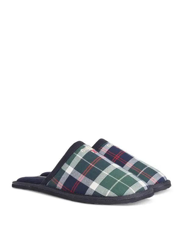 Barbour Everitt Tartan Slippers