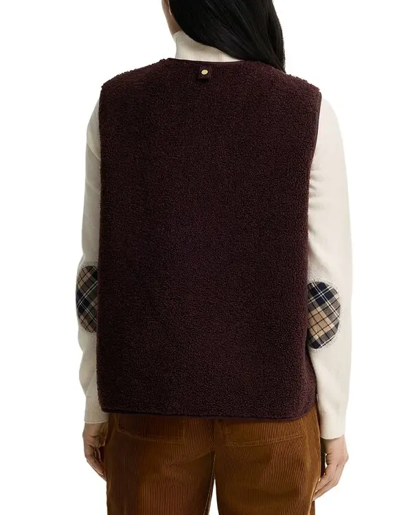 Barbour Bainford Fleece Vest - Fig