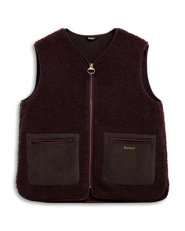 Barbour Bainford Fleece Vest - Fig