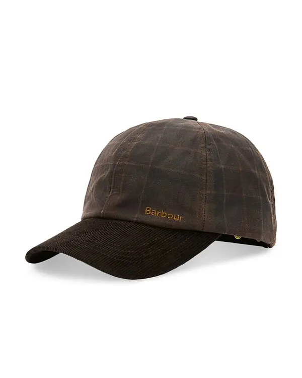 Barbour Arlene Waxed Cotton Baseball Cap