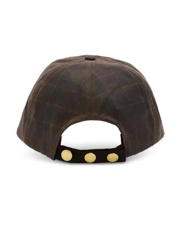 Barbour Arlene Waxed Cotton Baseball Cap