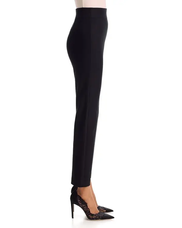 Aqua Ponte Slim Stretch Pants Exclusive - Black