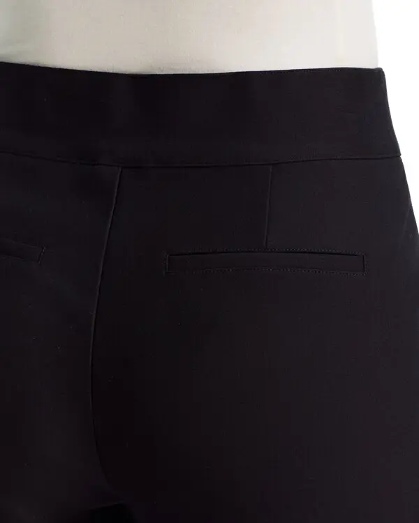 Aqua Ponte Slim Stretch Pants Exclusive - Black