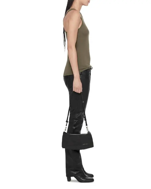ALLSAINTS Teresa Racerback Tank Top - Washed Khaki
