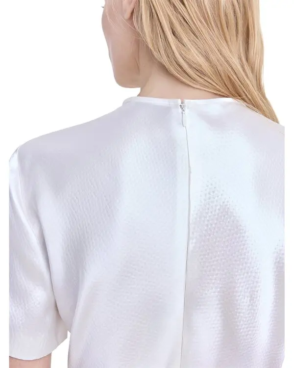 FFORME Akriti Short Sleeve Bias Cut Dress - Cream