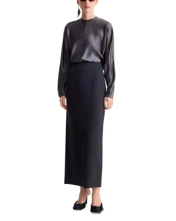 FFORME Mena Straight Maxi Skirt