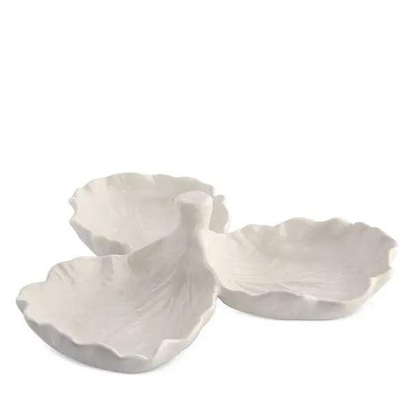 BORDALLO PINHEIRO Cabbage Earthenware Beige Olive Dish