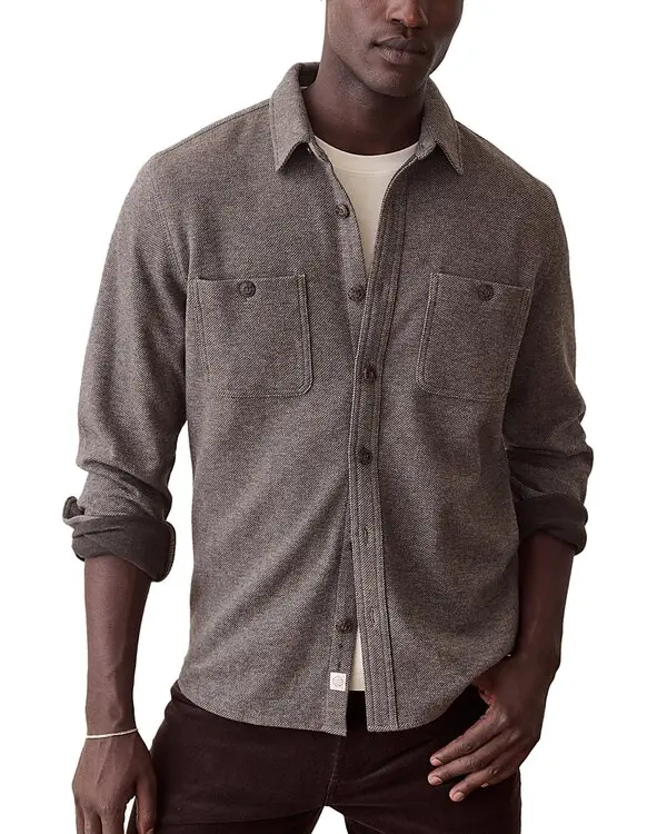 Marine Layer Pacifica Relaxed Fit Stretch Twill Overshirt