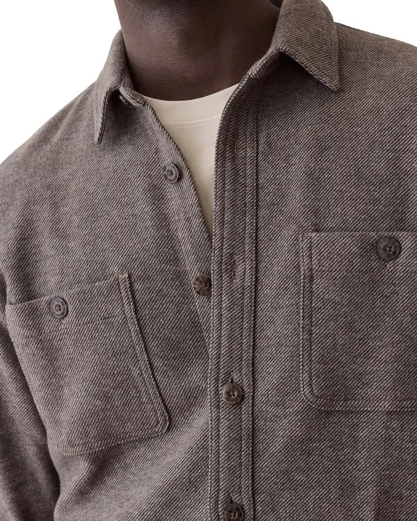 Marine Layer Pacifica Relaxed Fit Stretch Twill Overshirt