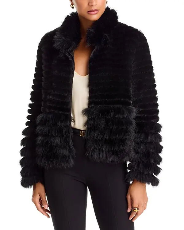 Love Token Joyce Reversible Faux Fur Jacket