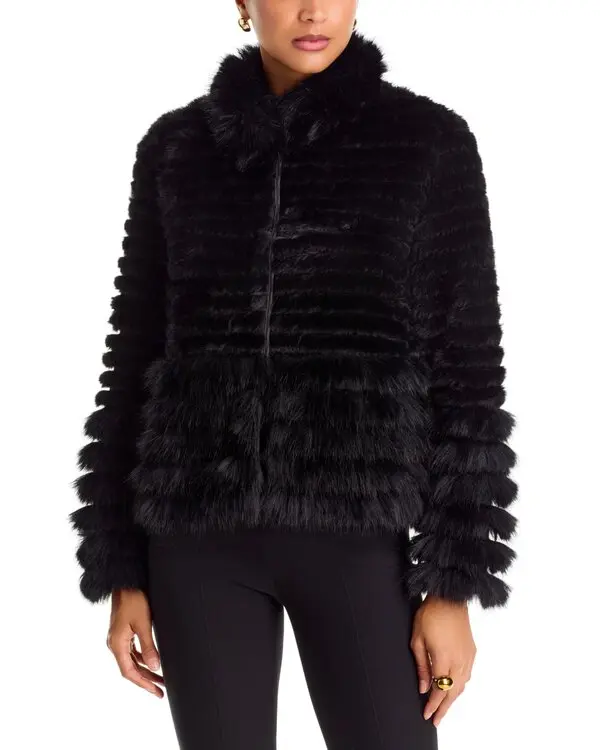 Love Token Joyce Reversible Faux Fur Jacket