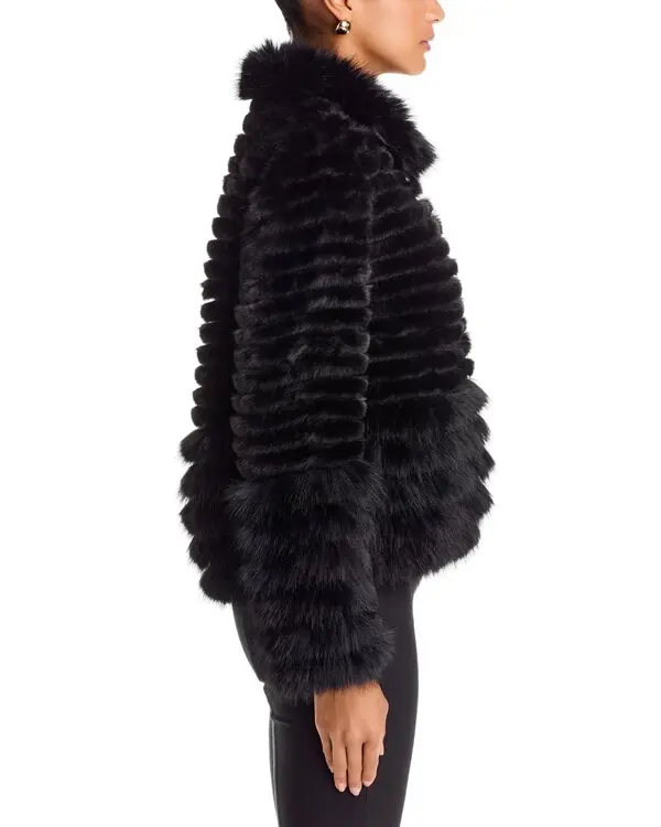 Love Token Joyce Reversible Faux Fur Jacket