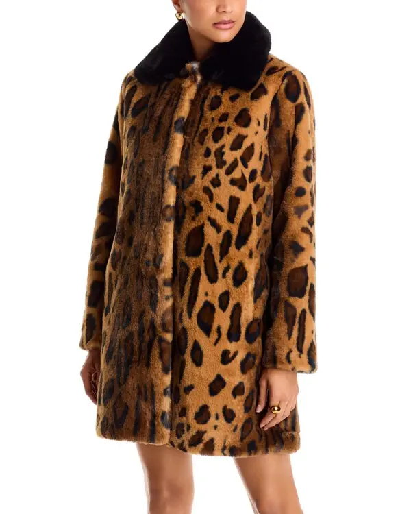 Love Token Imani Faux Fur Coat