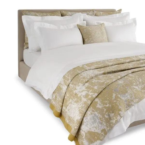 CELSO DE LEMOS Waltz Egyptian Cotton Blend Euro Sham - Miel