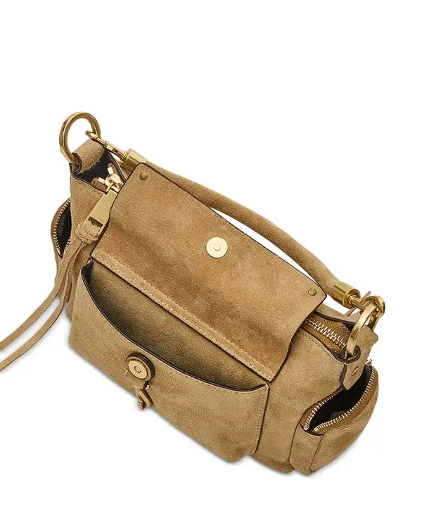 Rebecca Minkoff M. A.b Utility Medium Suede Shoulder Bag