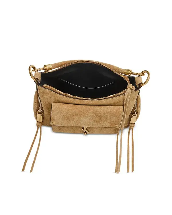 Rebecca Minkoff M. A.b Utility Medium Suede Shoulder Bag