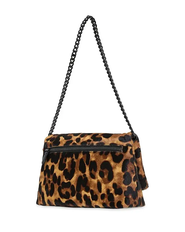 Rebecca Minkoff Tessa Medium Leopard Print Calf Hair Convertible Clutch