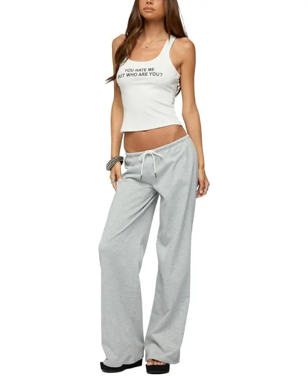 EDIKTED Uk Low Rise Sweatpants