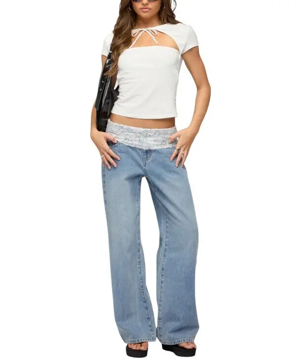 EDIKTED Meridia Cutout Top