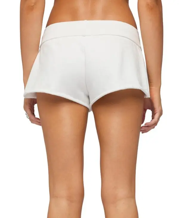 EDIKTED 67 Hibiscus Micro Shorts