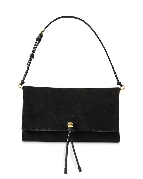 Veronica Beard Edit Suede Shoulder Bag