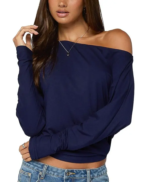 EDIKTED Pazzy Off Shoulder Top