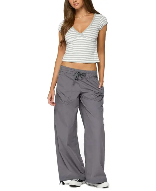 EDIKTED Kathleen Oversized Cotton Cargo Pants