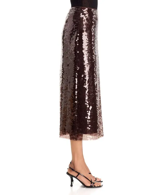 Tanya Taylor Kiah Sequined Skirt