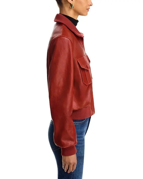 FRAME The Leather Ace Jacket