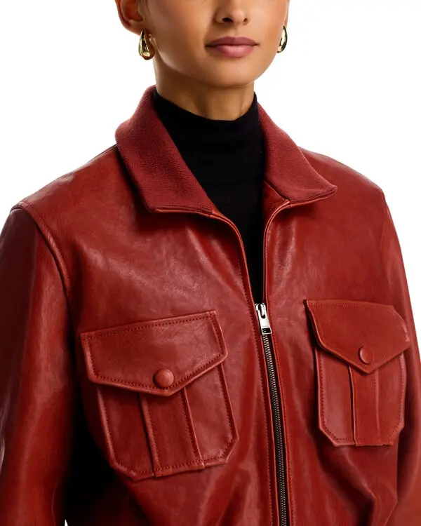 FRAME The Leather Ace Jacket