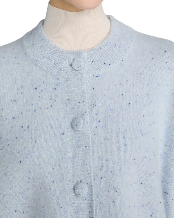 FRAME The Lightweight Fleck Cashmere Cardigan