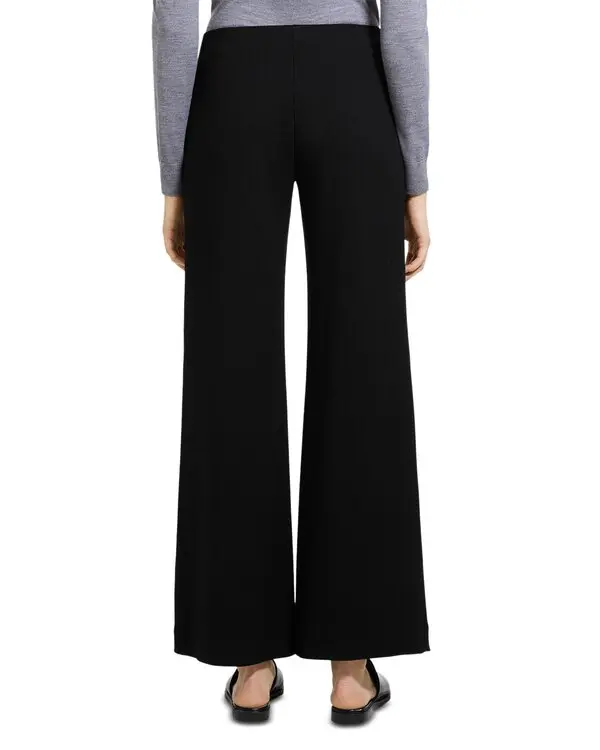Theory Straight Leg Knit Trousers