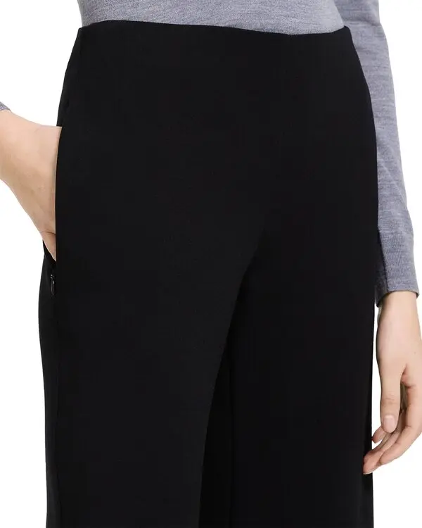 Theory Straight Leg Knit Trousers