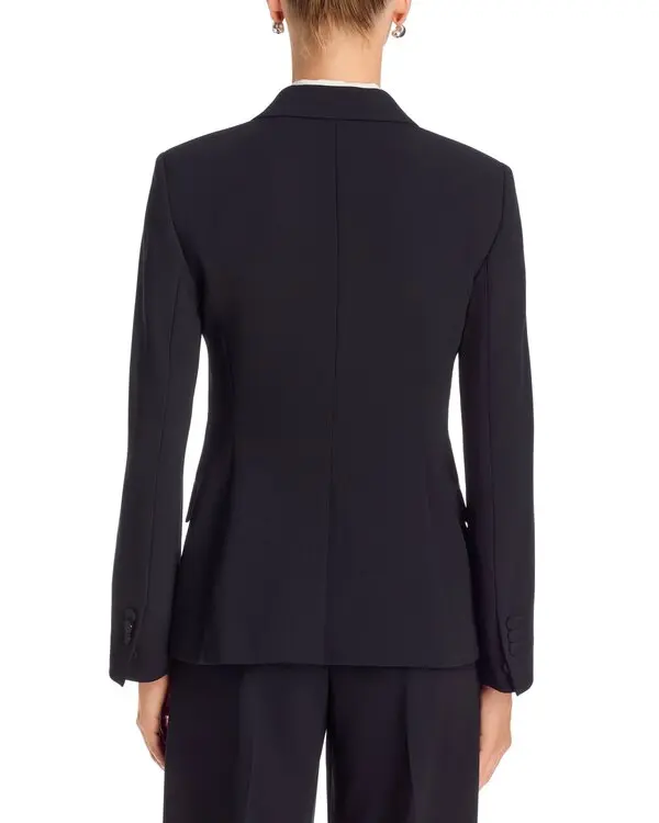 Theory Slim Fit Tuxedo Jacket In Admiral Crepe
