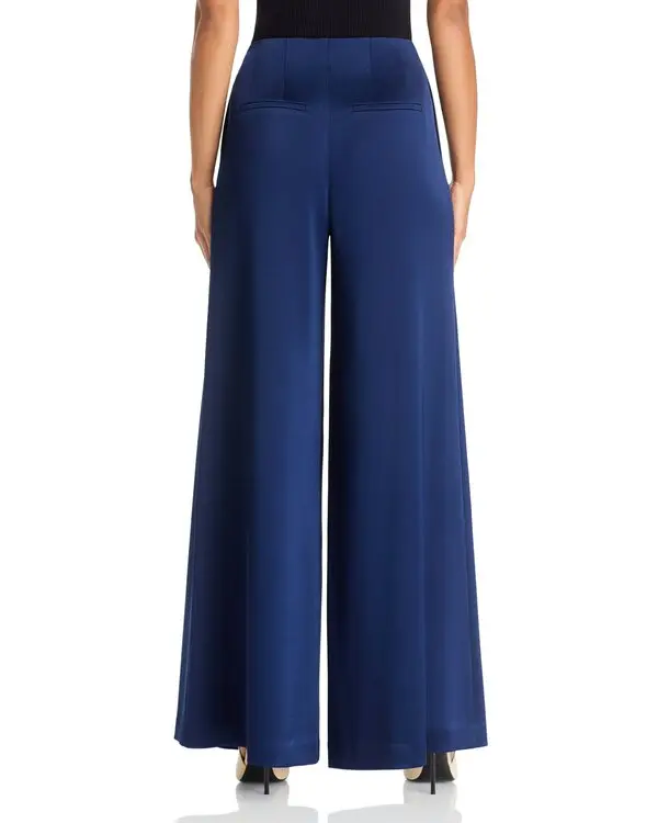 Alice + Olivia Eloise Wide Leg Pleated Pants