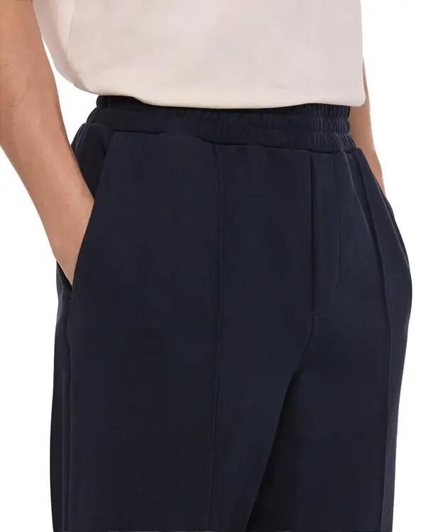 Helmut Lang Relaxed Fit Compact French Terry Logo Sweatpants
